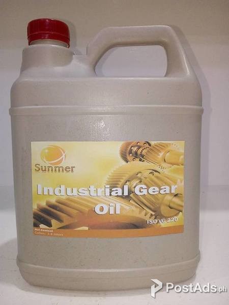 INDUSTRIAL GEAR OIL ISO VG 220 IN GALLON - Rica Encinarial | PostAds.ph