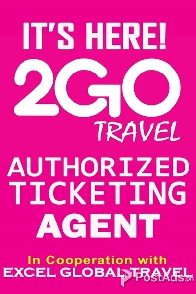 2go Ticket Available At Excel Global Travel | PostAds.ph