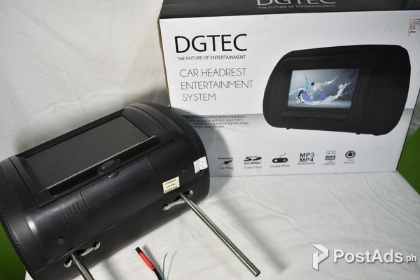 DGTEC Car Headrest Entertainment System | PostAds.ph