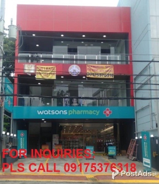 COMMERCIAL SPACE FOR LEASE/RENT IN MAGINHAWA ST DILIMAN QUEZON CITY ...
