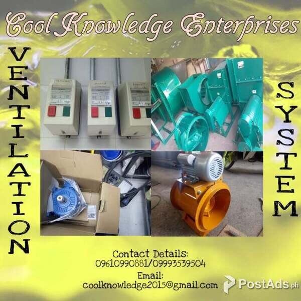 Ventilation System - Bulacan Area | PostAds.ph