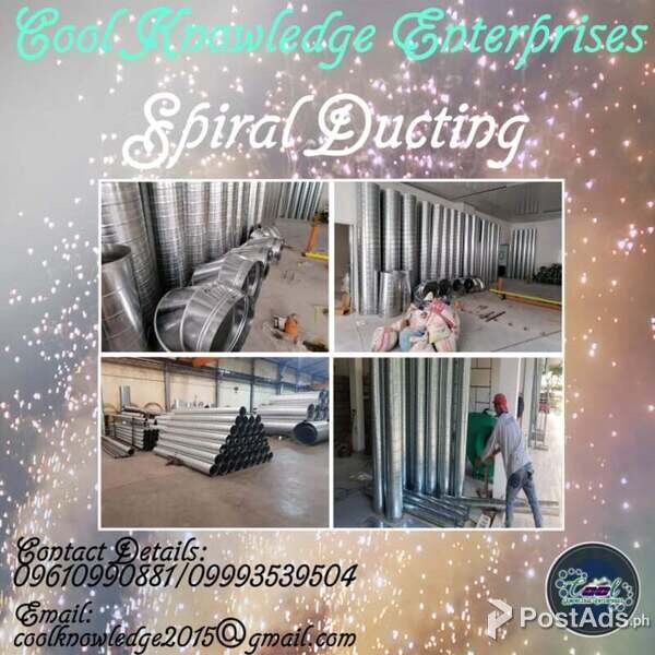 Spiral Ducting* Installation and Supply - Bulacan | PostAds.ph