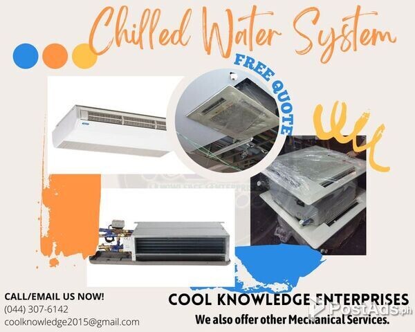 Supply/Installation - Chilled Water System | PostAds.ph