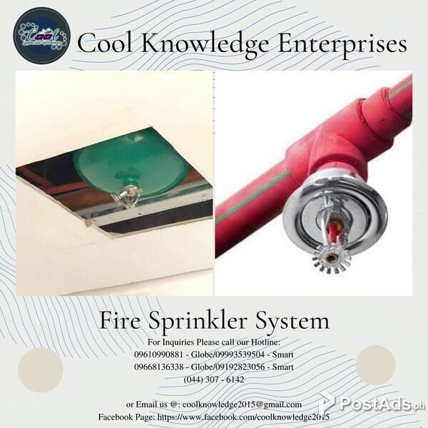 Pampanga Fire Sprinkler System | PostAds.ph