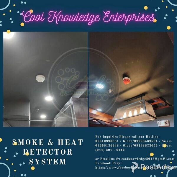 Smoke & Heat Detector System Quezon City | PostAds.ph