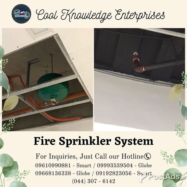 Fire Sprinkler System Valenzuela City | PostAds.ph
