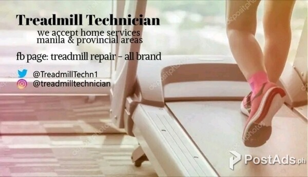 Treadmill Repair - Treadmill Technician | PostAds.ph
