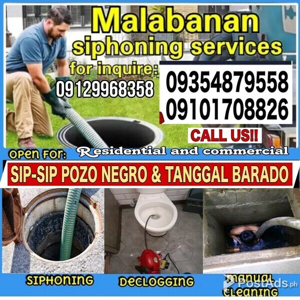 Quezon City Malabanan Siphoning Septic Tank and Declogging Pipelines ...