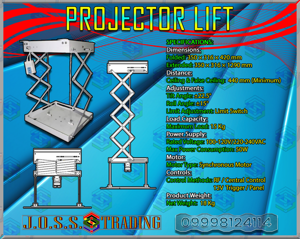 PROJECTOR LIFT | MOTORIZED PROJECTOR LIFTER | PostAds.ph
