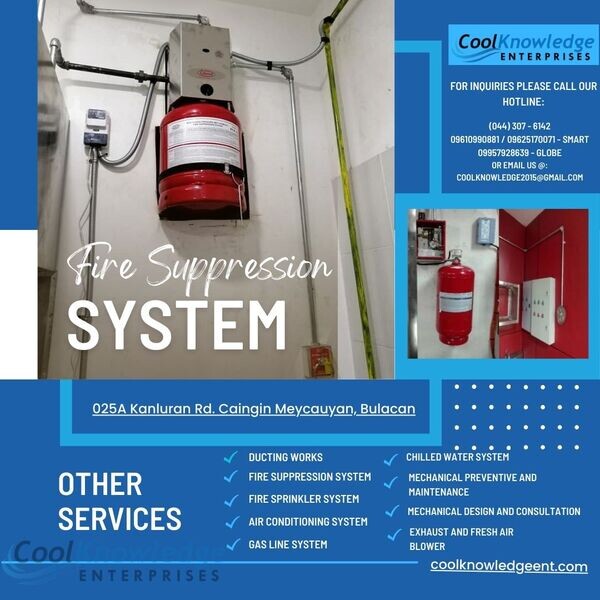 FIRE SUPPRESSION SYTEM (SUPPLIER AND INSTALLER) - BULACAN | PostAds.ph