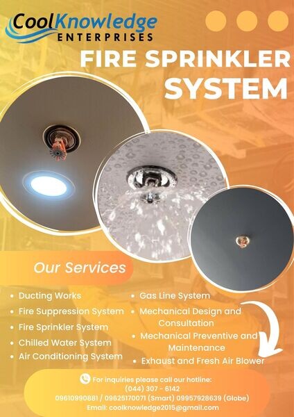 SUPPLY | INSTALL | FIRE SPRINKLER SYSTEM | PostAds.ph