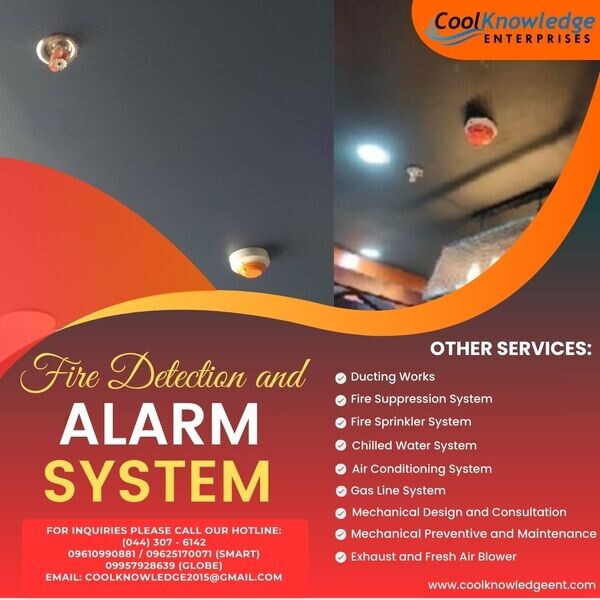 SUPPLIER AND INSTALLER OF FIRE DETECTION AND ALARM SYSTEM | PostAds.ph