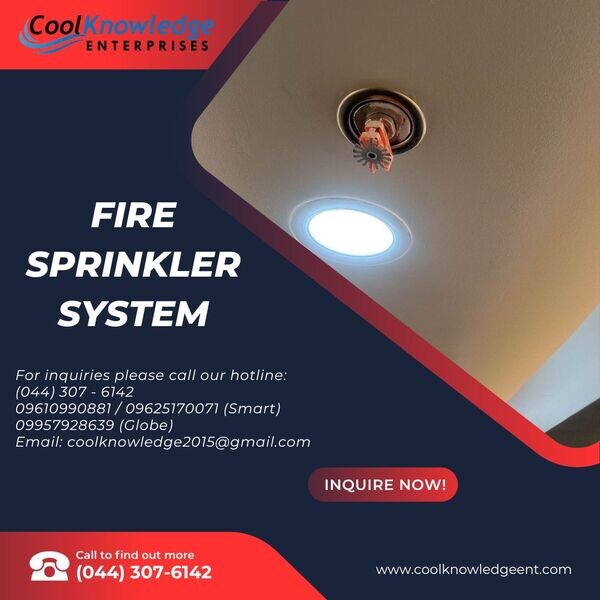FIRE SPRINKLER SYSTEM || SUPPLY AND INSTALL || PHILIPPINES | PostAds.ph