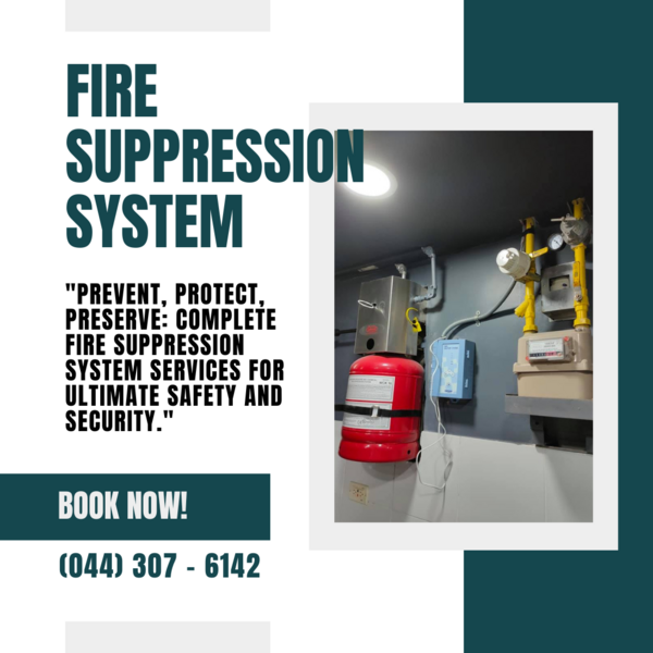 Fire Suppression System (We Install And Supply) | PostAds.ph
