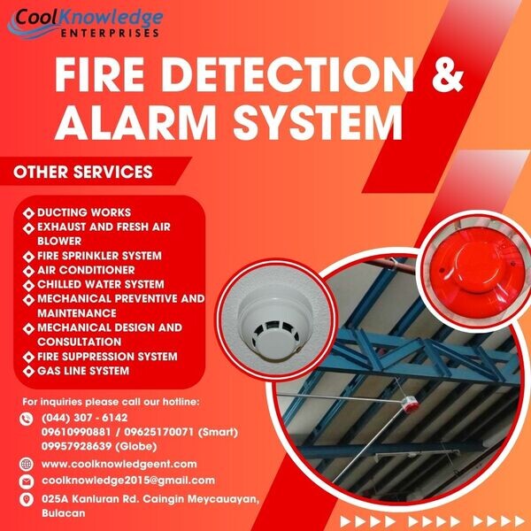 SUPPLY AND INSTALLATION OF FIRE DETECTION & ALARM SYSTEM, MANILA ...