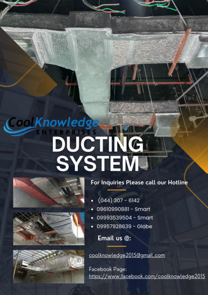 Supply And Installation Ducting System | PostAds.ph