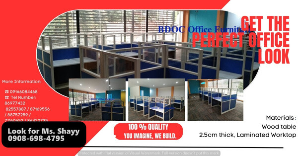 Office Cubicle / Wall Partition / Office Partition / Office Furniture | PostAds.ph