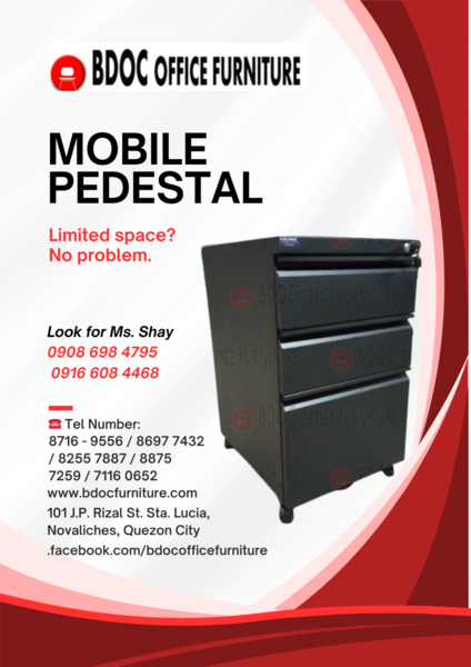 Pedestal Cabinet / Office Partition / Office Furniture | PostAds.ph