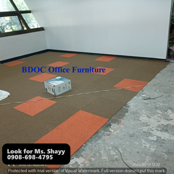 Modular Carpet Tiles / Office Partition / Office Furniture | PostAds.ph