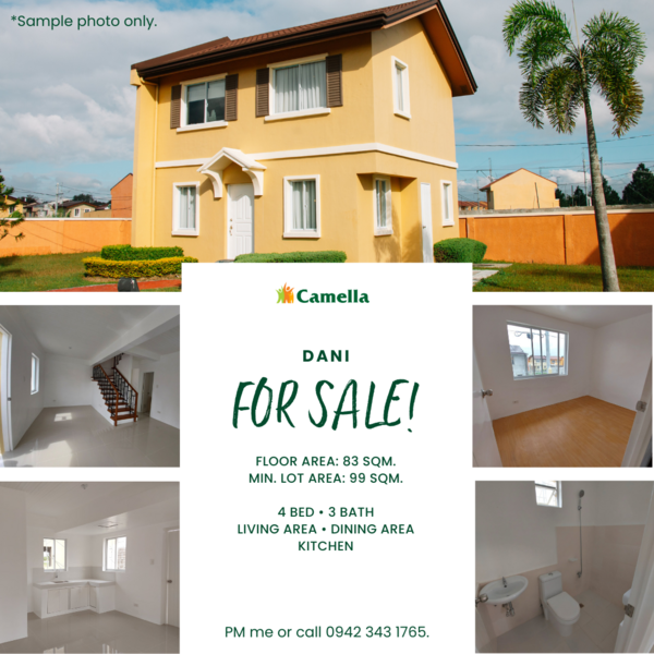 DANI HOUSE AND LOT FOR SALE | PostAds.ph