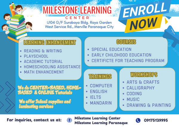 Academic Tutorial and Activities | PostAds.ph