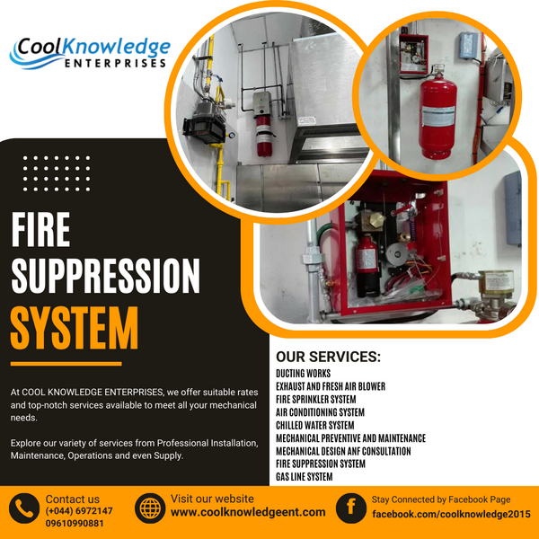 FIRE SUPPRESSION SYSTEM - AVAILABLE | PostAds.ph