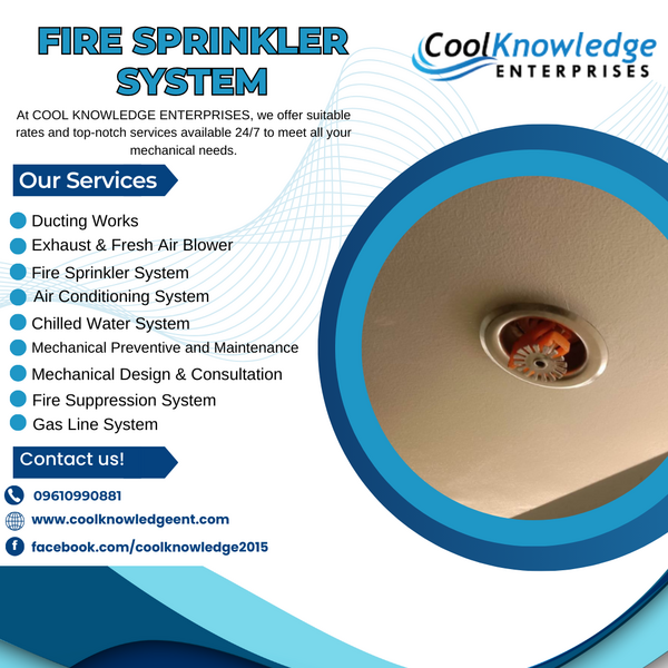 COOL KNOWLEDGE - FIRE SPRINKLER SYSTEM | PostAds.ph