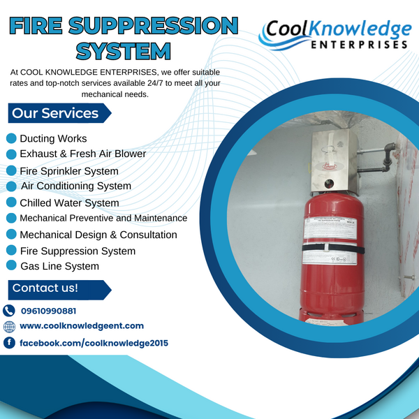 COOL KNOWLEDGE - FIRE SUPPRESSION SYSTEM | PostAds.ph
