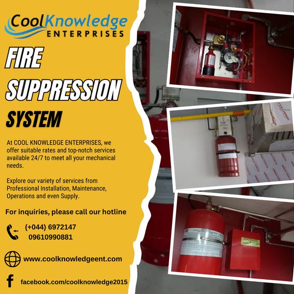 AVAILABLE || Fire Suppression System - Cool Knowledge Enterprises | PostAds.ph