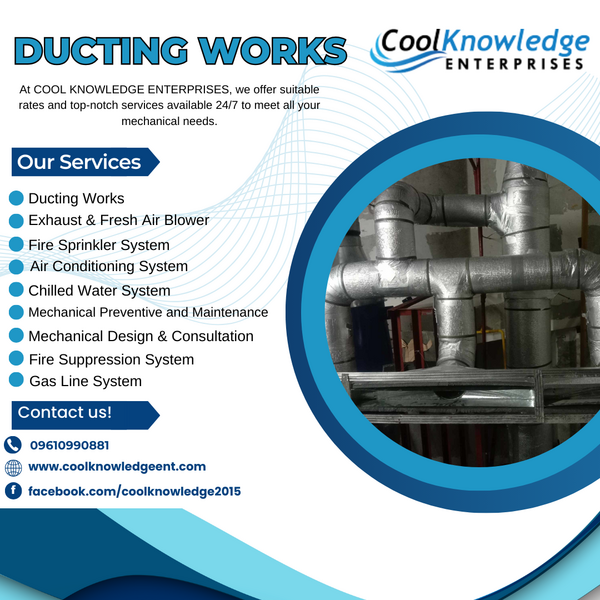 Ducting Works || Cool Knowledge | PostAds.ph