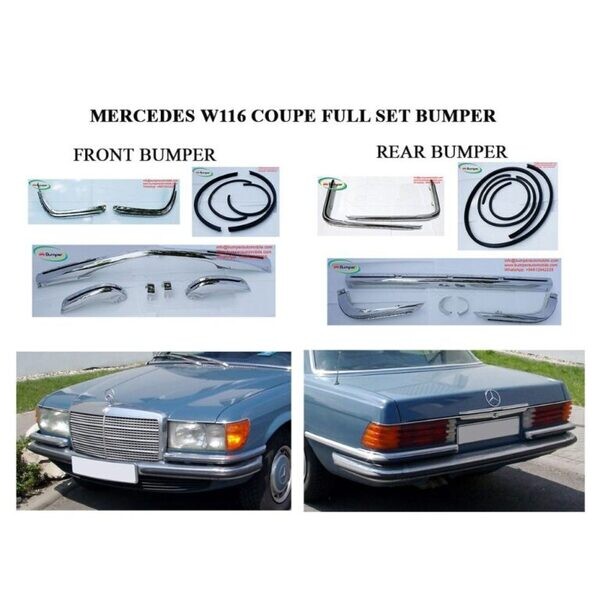 Mercedes W116 (1972-1980) EU style bumper | PostAds.ph