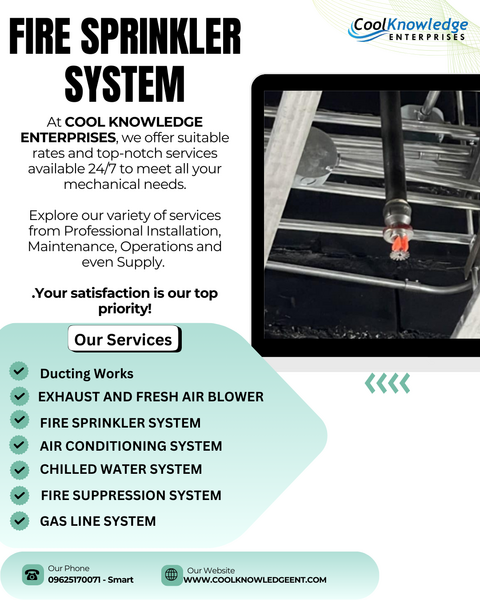 -+-FIRE SPRINKLER SYSTEM -- AVAILABL-+- | PostAds.ph