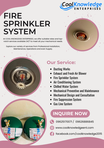 FIRE SPRINKLER SYSTEM - GUIGUINTO | PostAds.ph