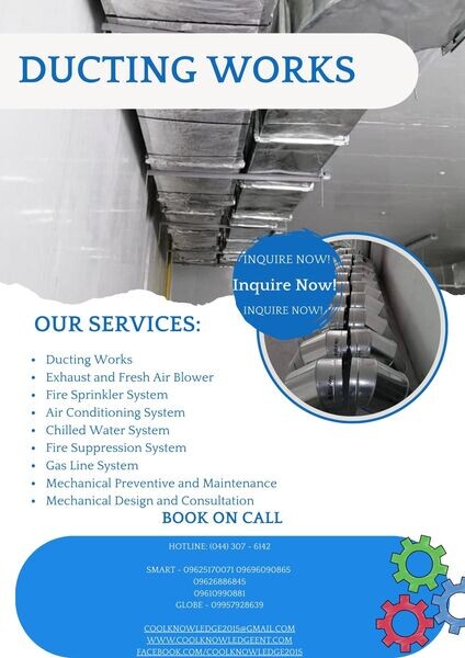''Mechanical Ducting Works '' | PostAds.ph