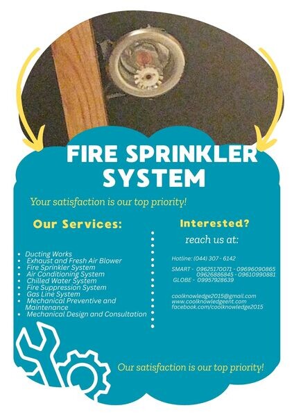 INSTALLATION & SUPPLY ||FIRE SPRINKLER SYSTEM | PostAds.ph