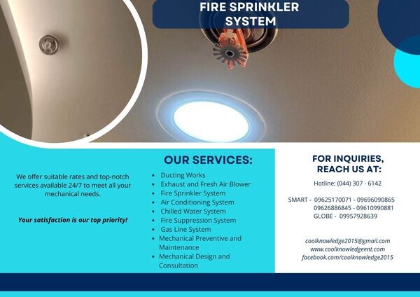 Trusted Installation of fIRE SPRINKLER SYSTEM | PostAds.ph