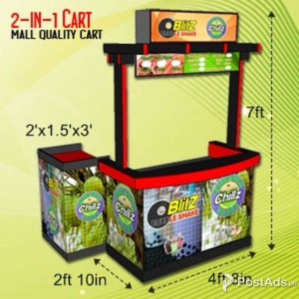 Food Cart Maker, Food Kiosk Maker, Mall Cart Maker | PostAds.ph