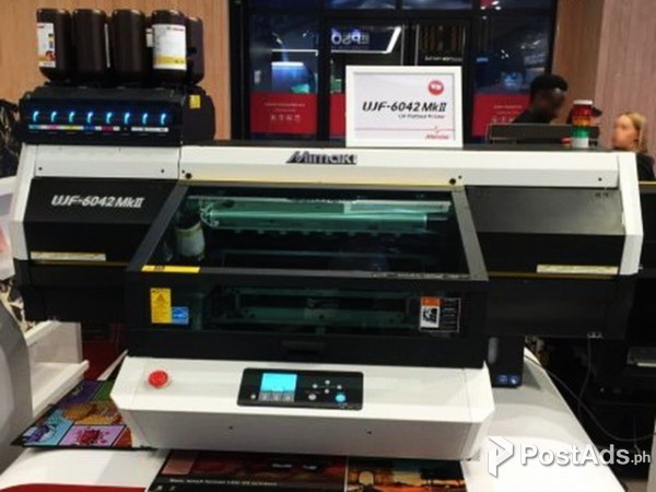 Mimaki UJF-3042 MkII Flatbed Inkjet UV-LED Printer | PostAds.ph